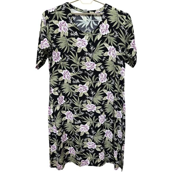 Anna Ocean | Dresses | Anna Ocean Women Maxi Dress Plus 2x Black Green ...